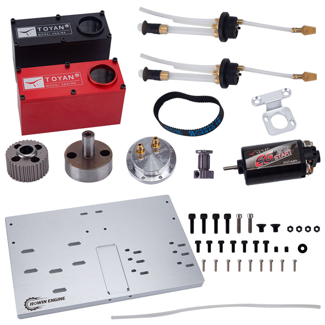 Starter Kit for TOYAN Single-rotor & Dual-rotor Engines– EngineDIY