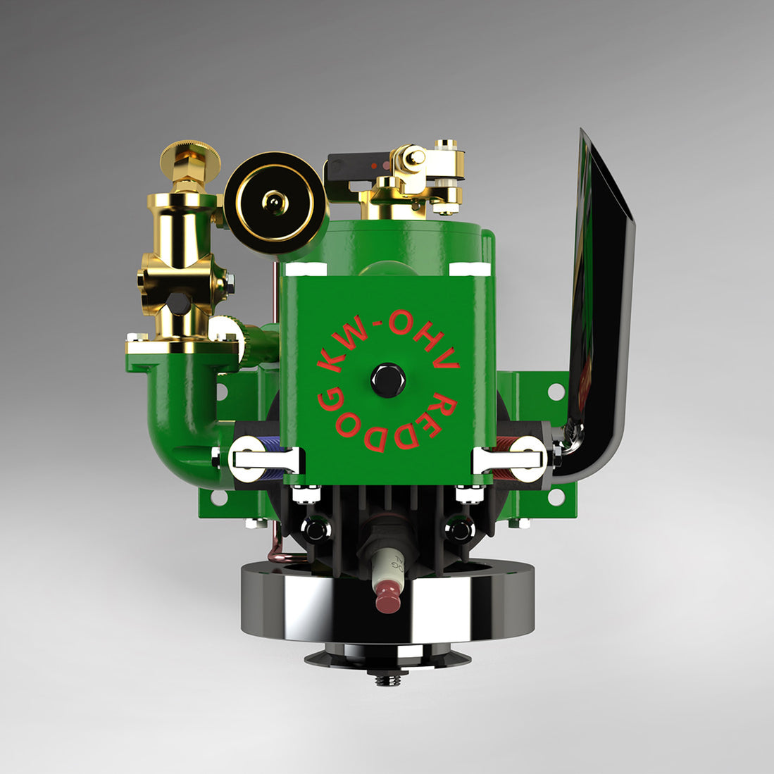 MUSA Engine FV1A KW-OHV 7cc Vertical Single Cylinder 4 Stroke Air Cool ...