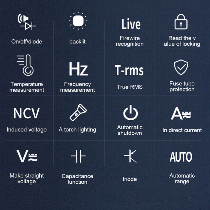 Full Automatic Intelligent Digital Multimeter Measuring Instrument ...