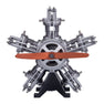 5 Cylinder Radial Engine Model Kit that Works - Build Your Own Radial ...