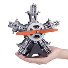 5 Cylinder Radial Engine Model Kit that Works - Build Your Own Radial ...