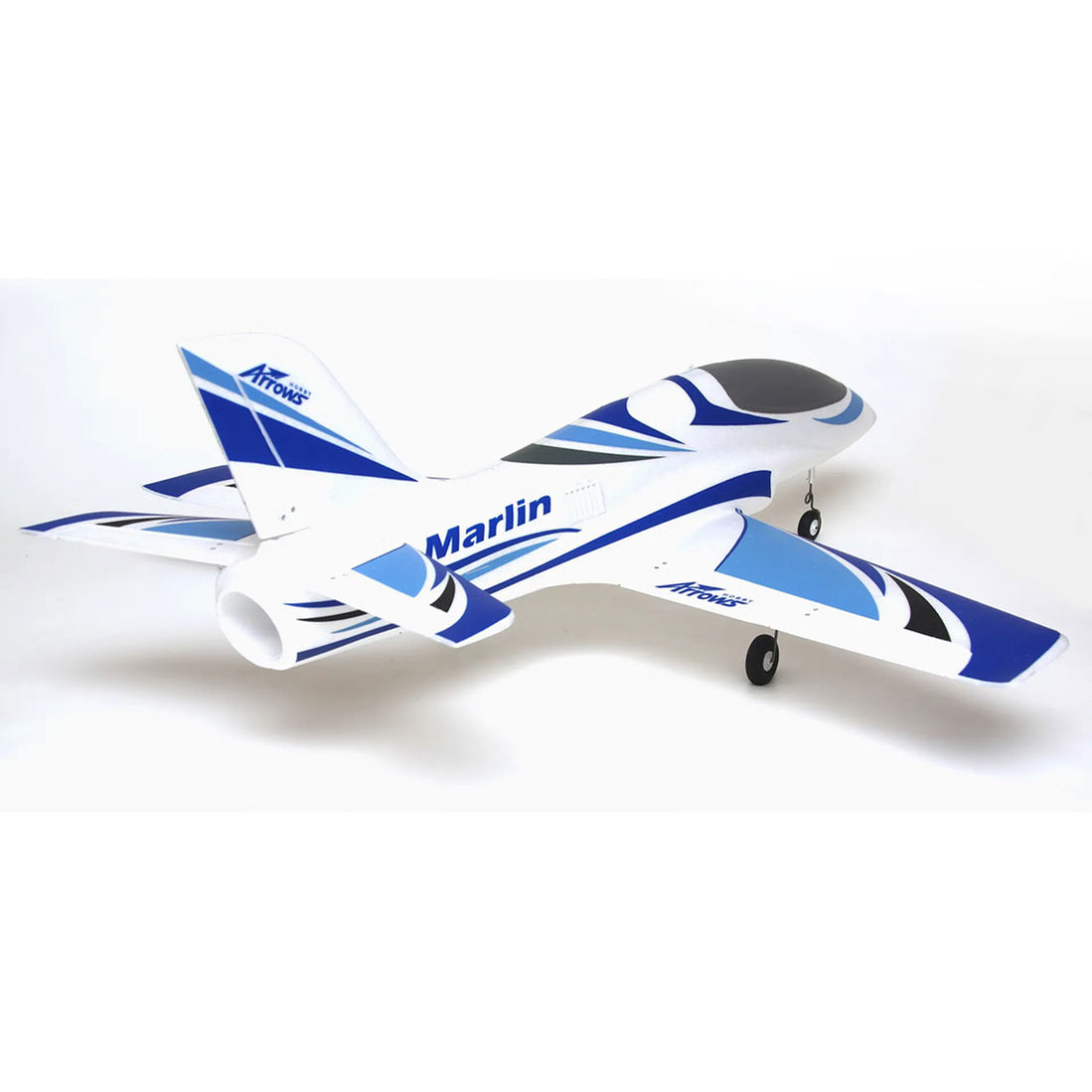 64mm Marlin RC Plane Electric Airplanes Model Assembly Trainer Ducted ...