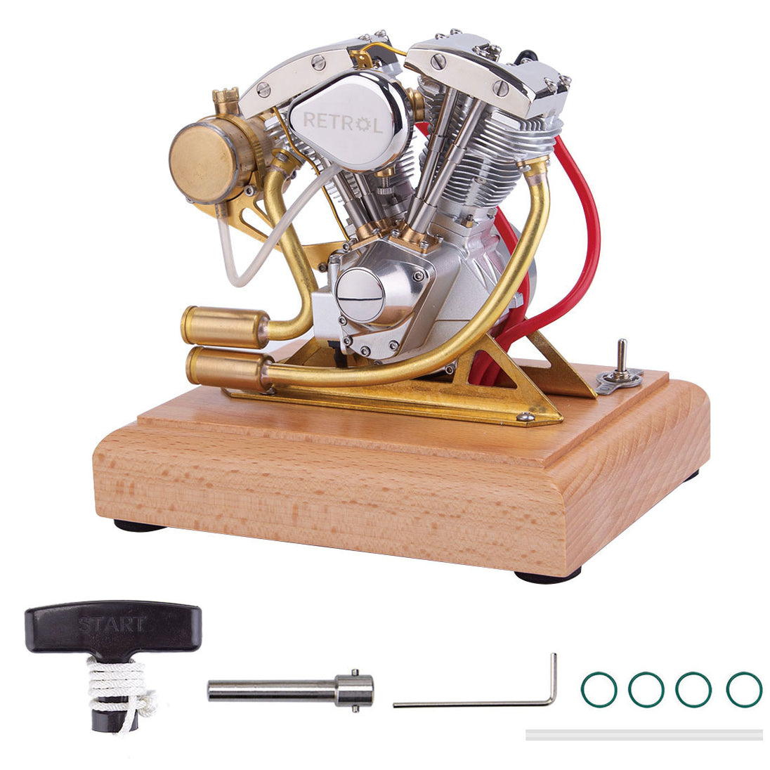 V2 Engines for Sale - Build Your Own V2 Engine Model Kit That Runs ...