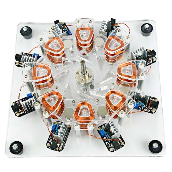 5000-10000 RPM Brushless DC Motor Disc Motor Science Toy - Enginediy ...