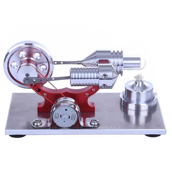 Stirling Engine with LED | Easy Operation & Long Lasting - EngineDIY