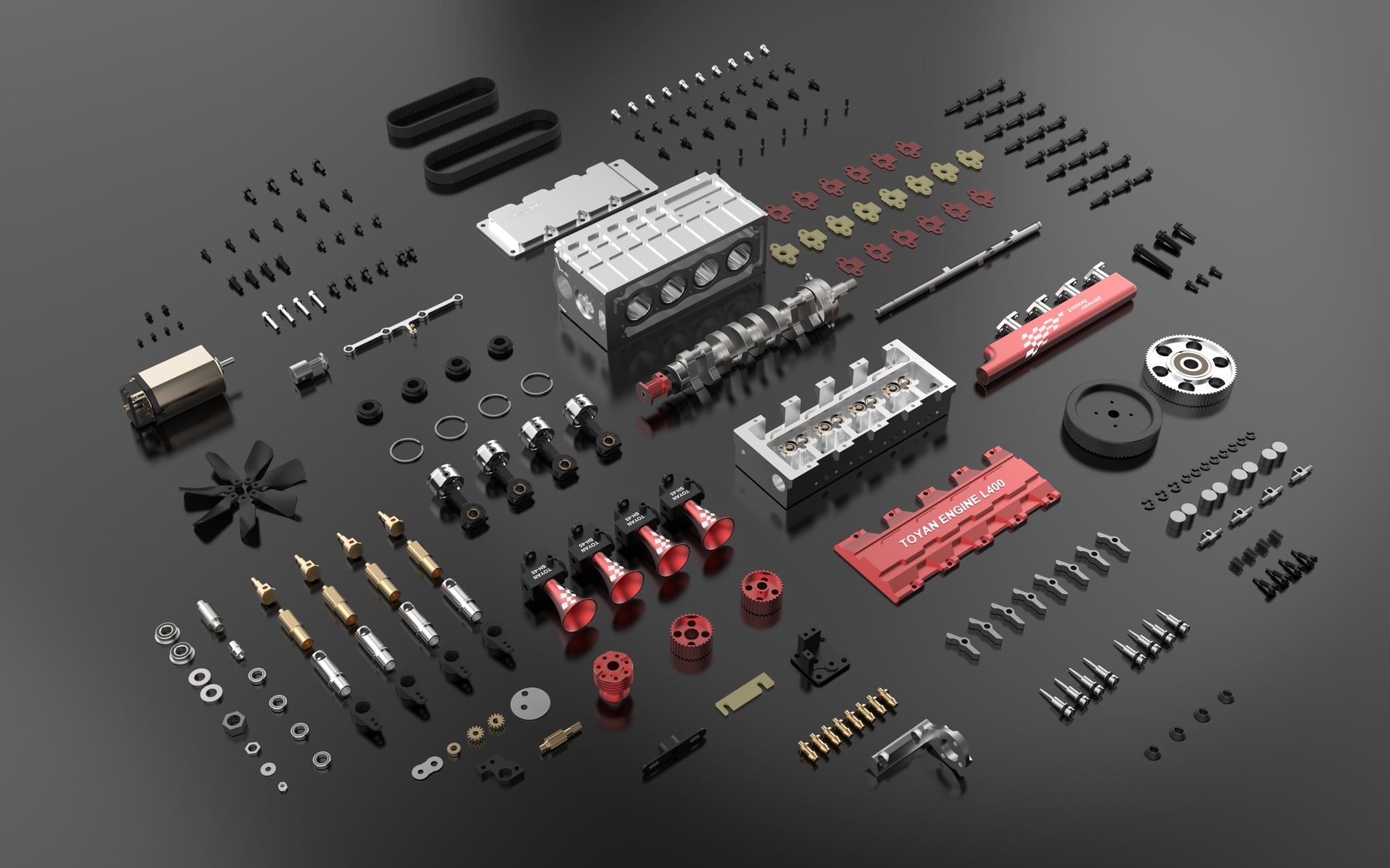 Toyan Model Engine Kit | Toyan FS-L400 - EngineDIY