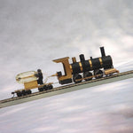 1:87 Ho Scale Live Steam Locomotive Model Train Engine with Boiler ...