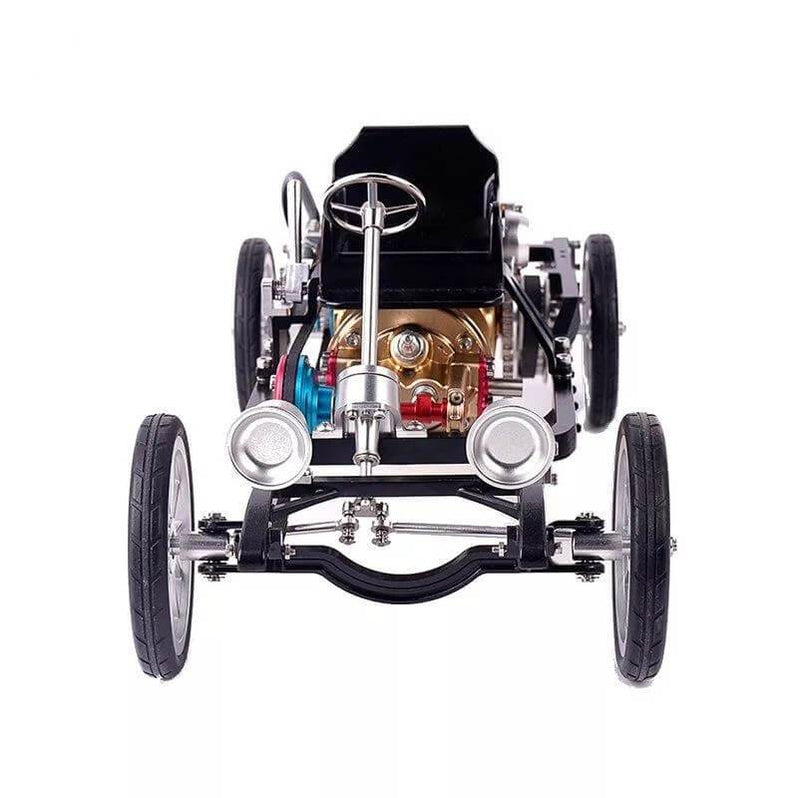 Mini Engine Build Kit Single-cylinder Steam Car Engine Assembly Model ...