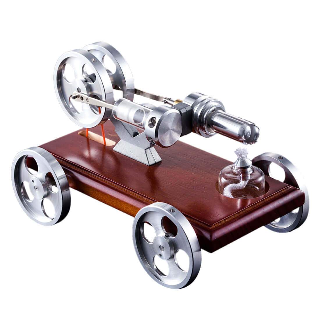Stirling Engine Car Model DIY Stirling Engine Vehicle Kit - Enginediy ...
