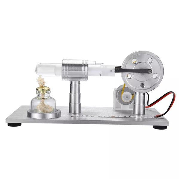 Stirling Engine with LED | Easy Operation & Long Lasting - EngineDIY