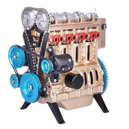 Teching Engine Kit | Teching 4 Cylinder Car Engine Assembly Kit Gift ...