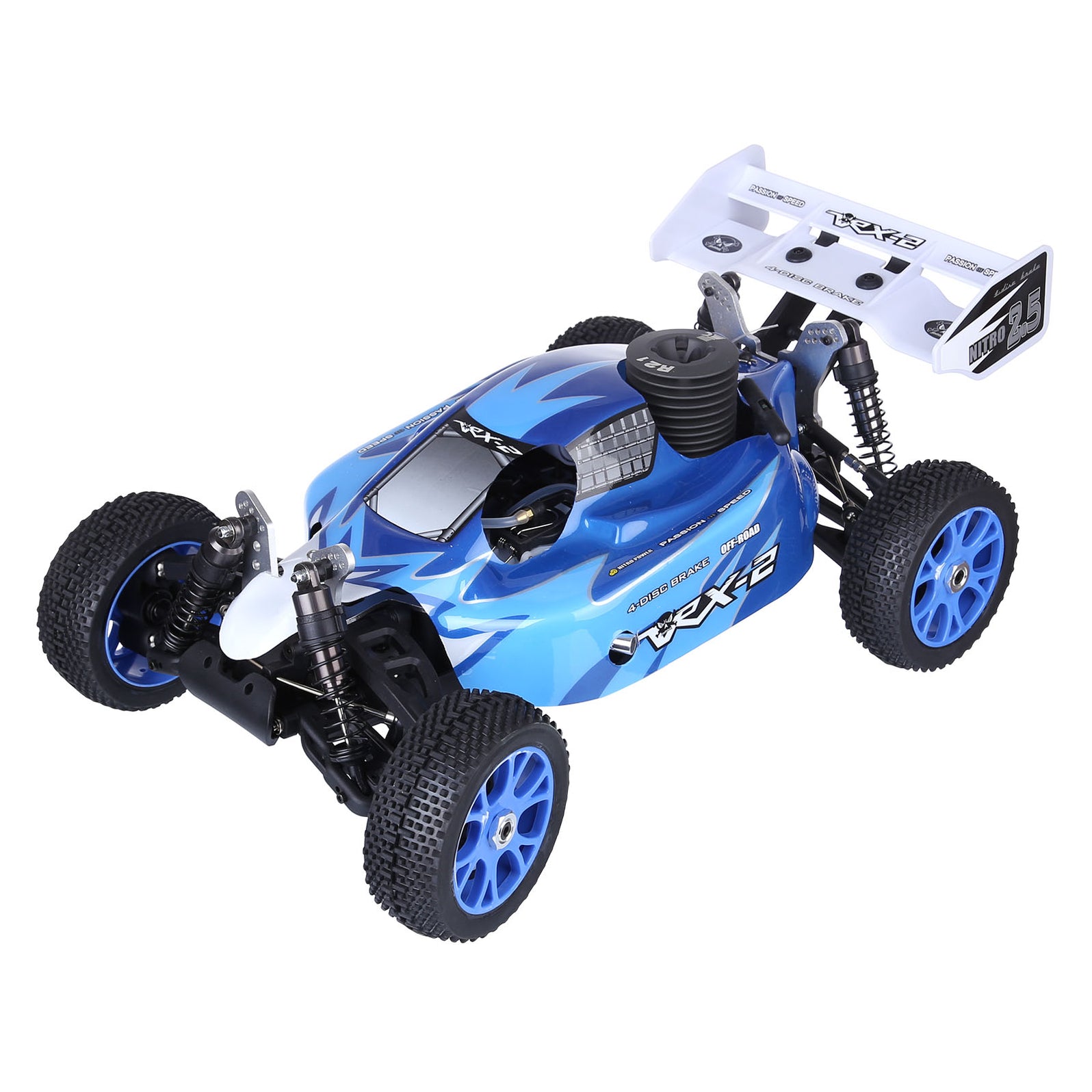 VRX RH802 1/8 Scale 4WD Off-road Vehicle High Speed 2.4G Nitro RC Car — EngineDIY
