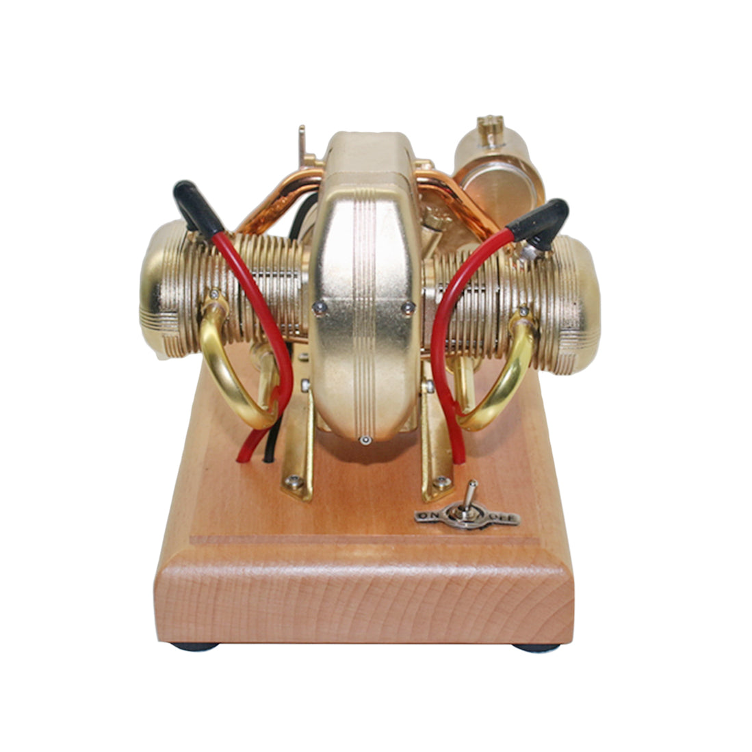 R90S 3.2cc Mini Gasoline Engine 2-Cylinder 4-Stroke Motorcycle Interna ...