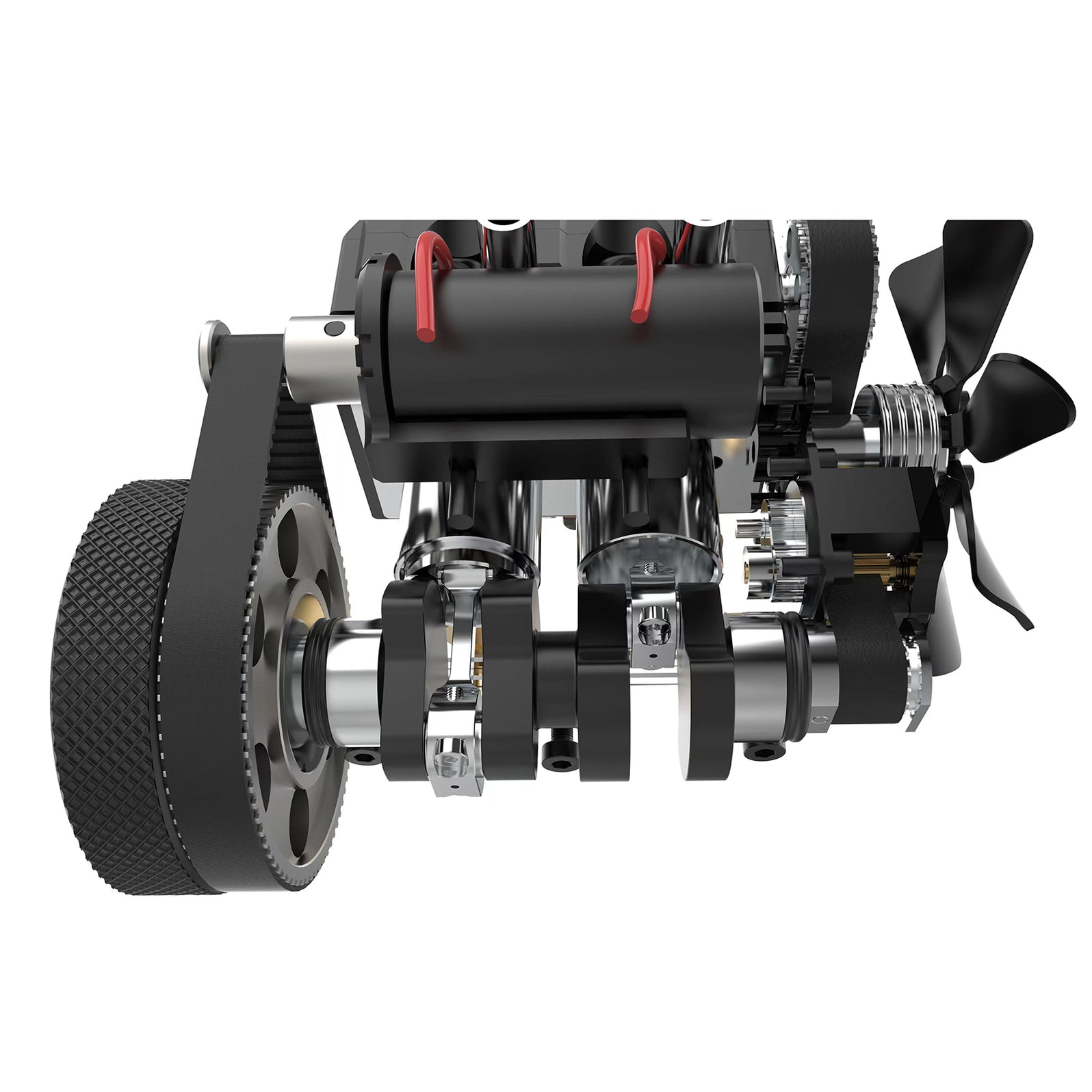 TOYAN FS-L200 Engine 2 Cylinders 4 Stroke Engine Model Kit - Build You ...