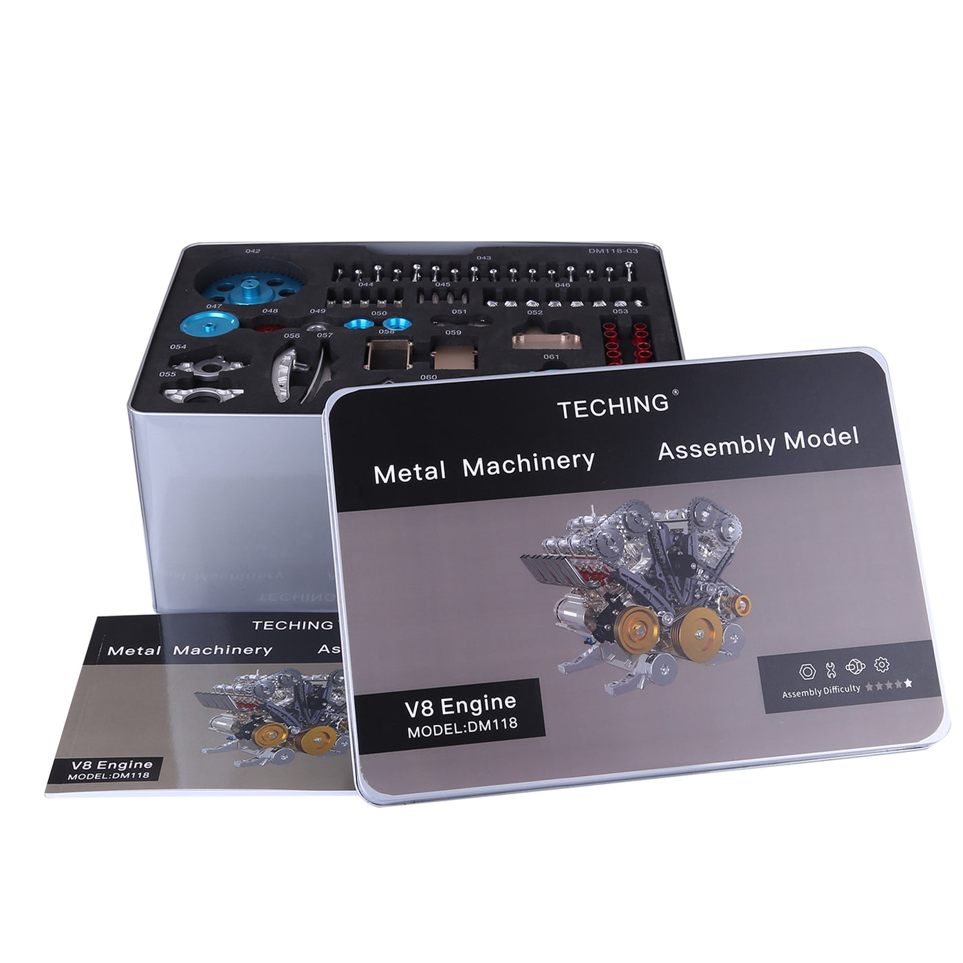 V8 Engine Model Kit that Works - Build Your Own V8 Engine - TECHING 1 ...