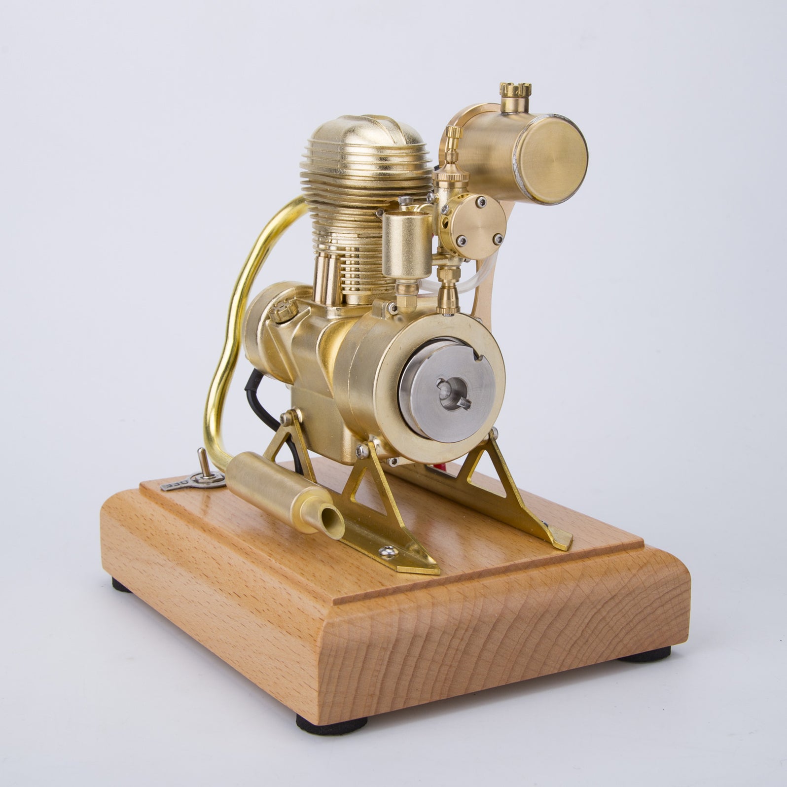 Mini Gas Engine Build Kit Mini Engine That Runs| 4 Stroke Engine Model ...