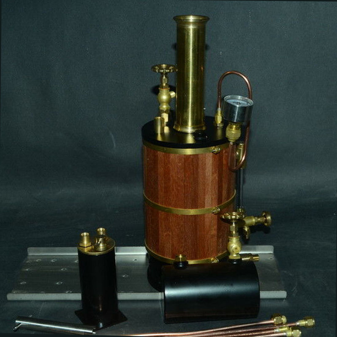 Vertical Boiler Steam Boiler Model for Steam Ship Engine Model - 230ml ...