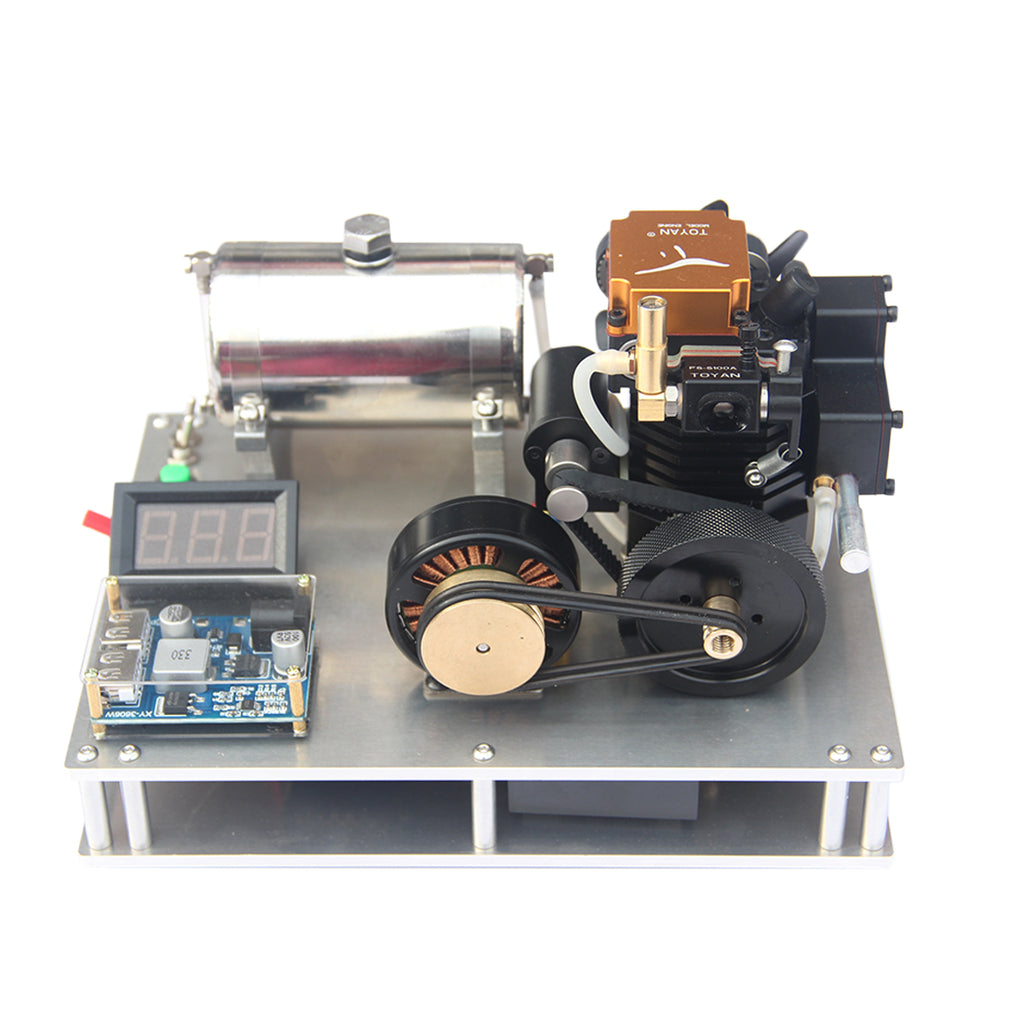 Mini Generator with Engine | Portable & Easy Use - EngineDIY