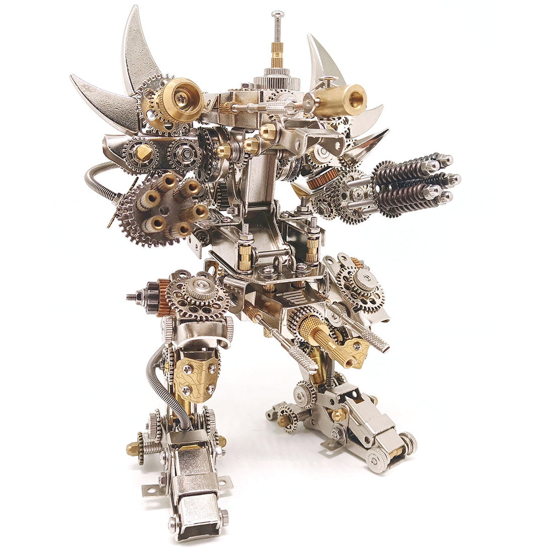 3D Metal Mechanical Puzzle Magnetic Mecha DIY Assembly Model Kit for K ...