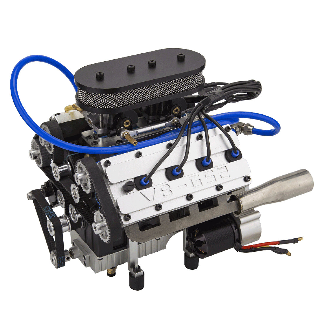ENJOMOR V8 GS-V8 Gasoline V8 Engine Model That Works with Starter Kit ...