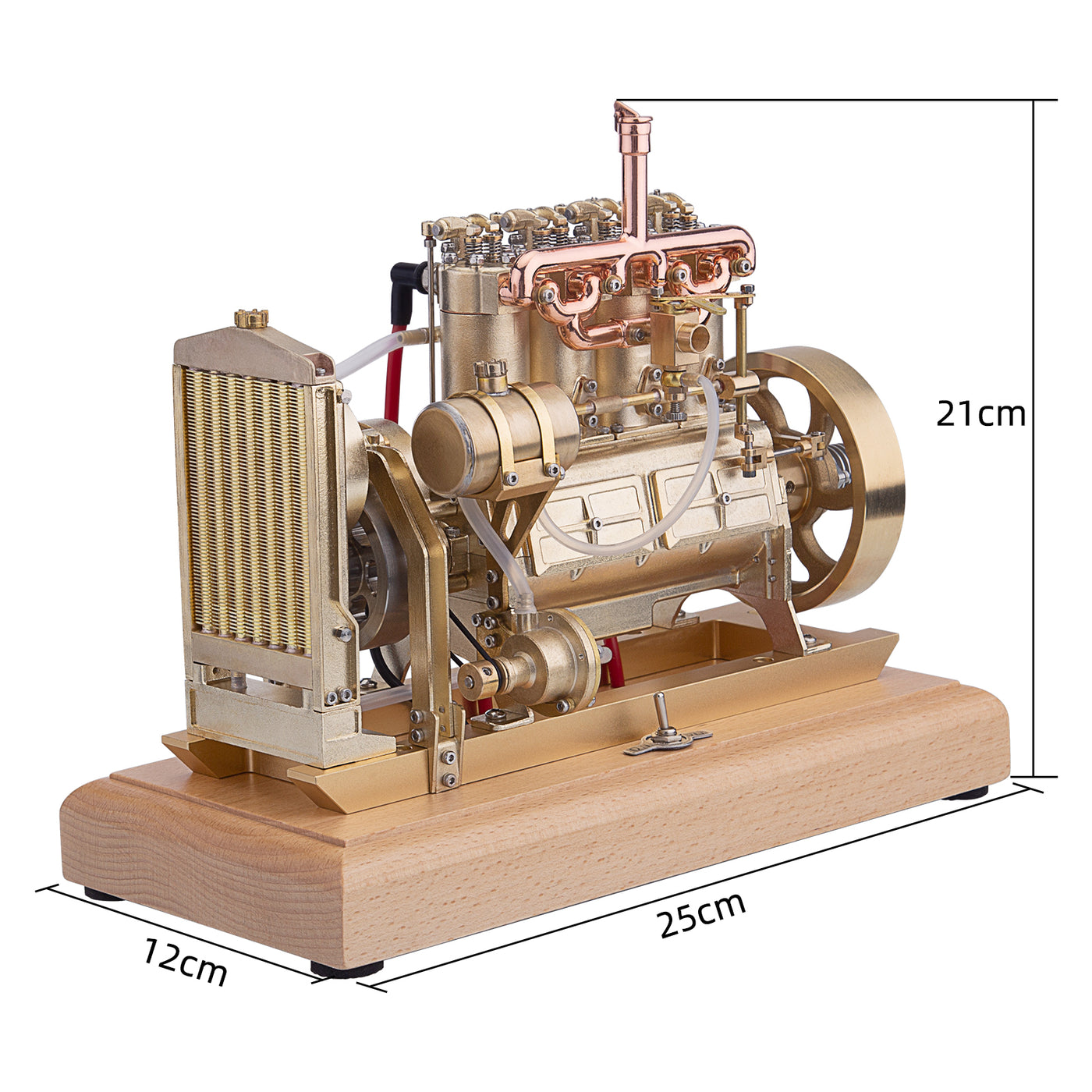 H75 12cc Vertical 4-cylinder OHV Gas Engine Internal Combustion Engine ...
