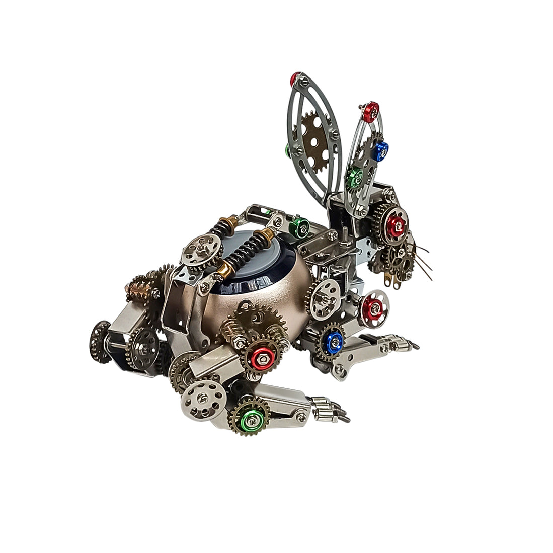 3D Metal Steampunk Puzzle Mechanical Easter Bunny Rabbit Model DIY Ass ...