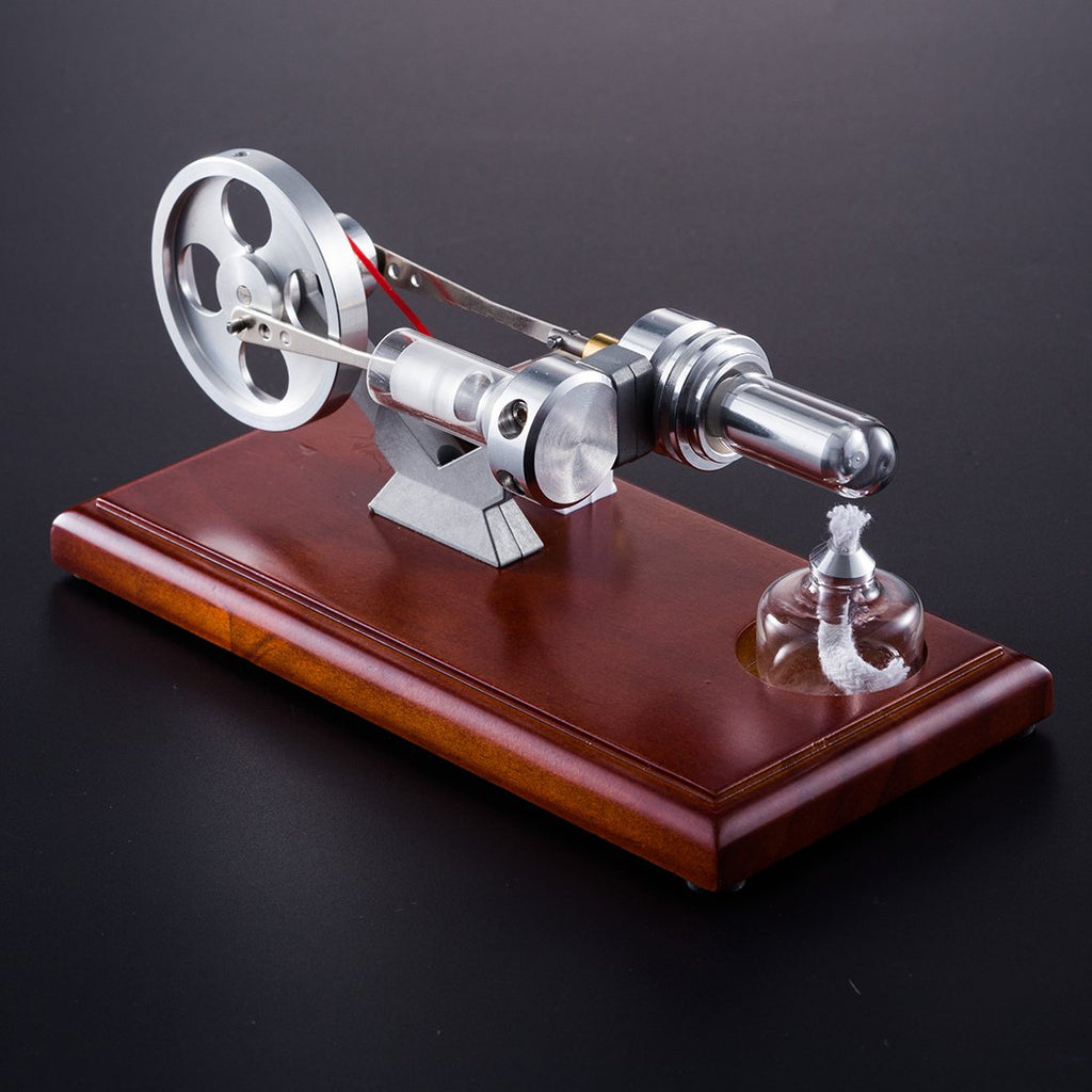 Stirling Engine with LED | Easy Operation & Long Lasting - EngineDIY