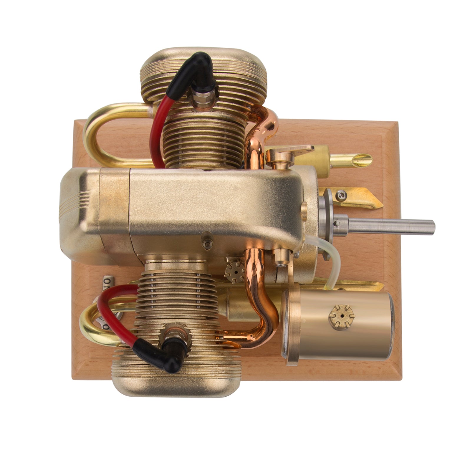 R90S 3.2cc Mini Gasoline Engine 2-Cylinder 4-Stroke Motorcycle Interna ...