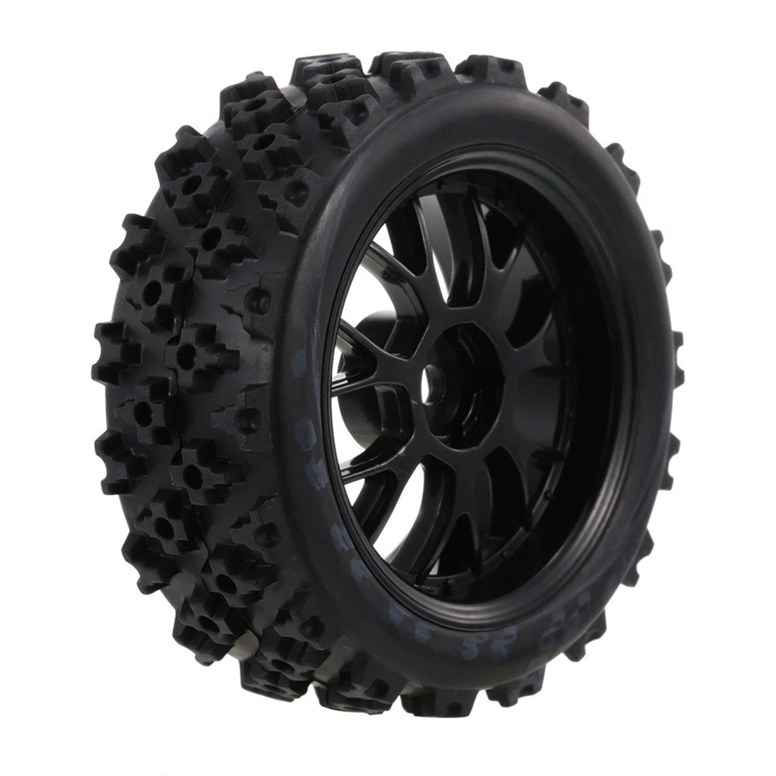 4Pcs 1/10 RC On-road Star Tread Pattern Tyre for HSP 1/10 Redcat Traxx ...