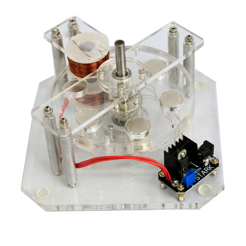 Solar Magnetic Levitation Motor - EngineDIY