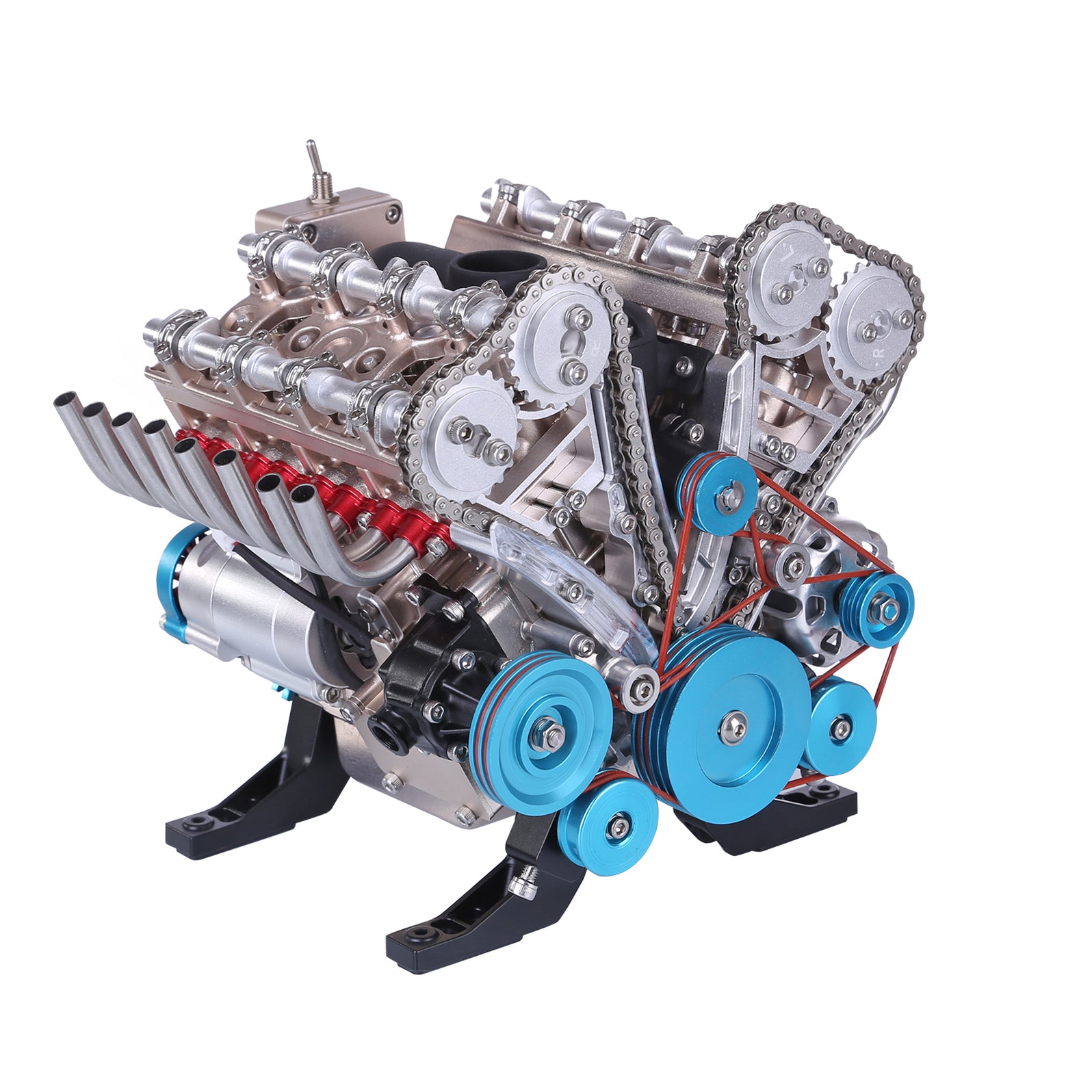 V8 Engine Model Kit that Works - Build Your Own V8 Engine - TECHING 1 ...