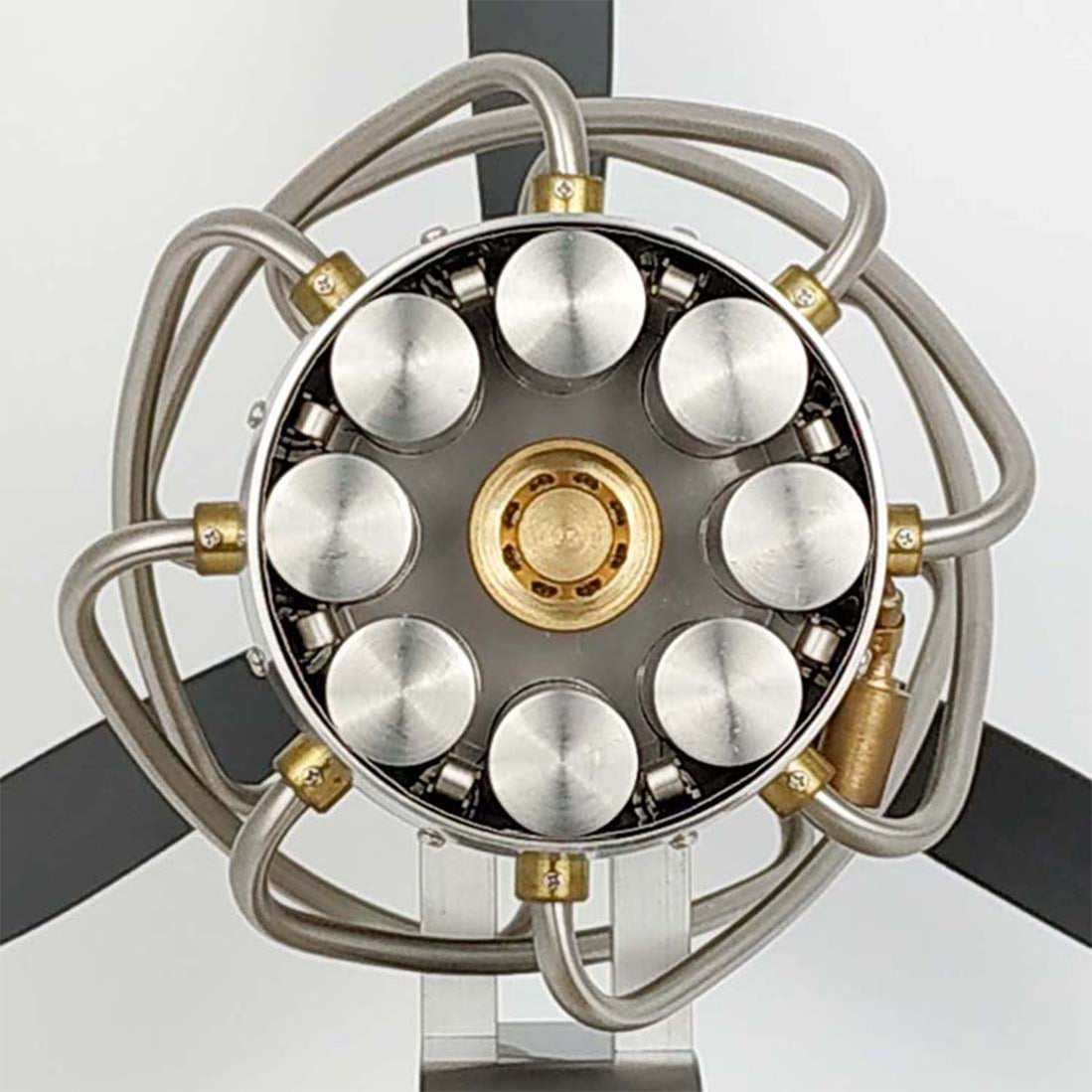 16 Cylinder Swash Plate Engine Stirling Engine Model Physics Education ...