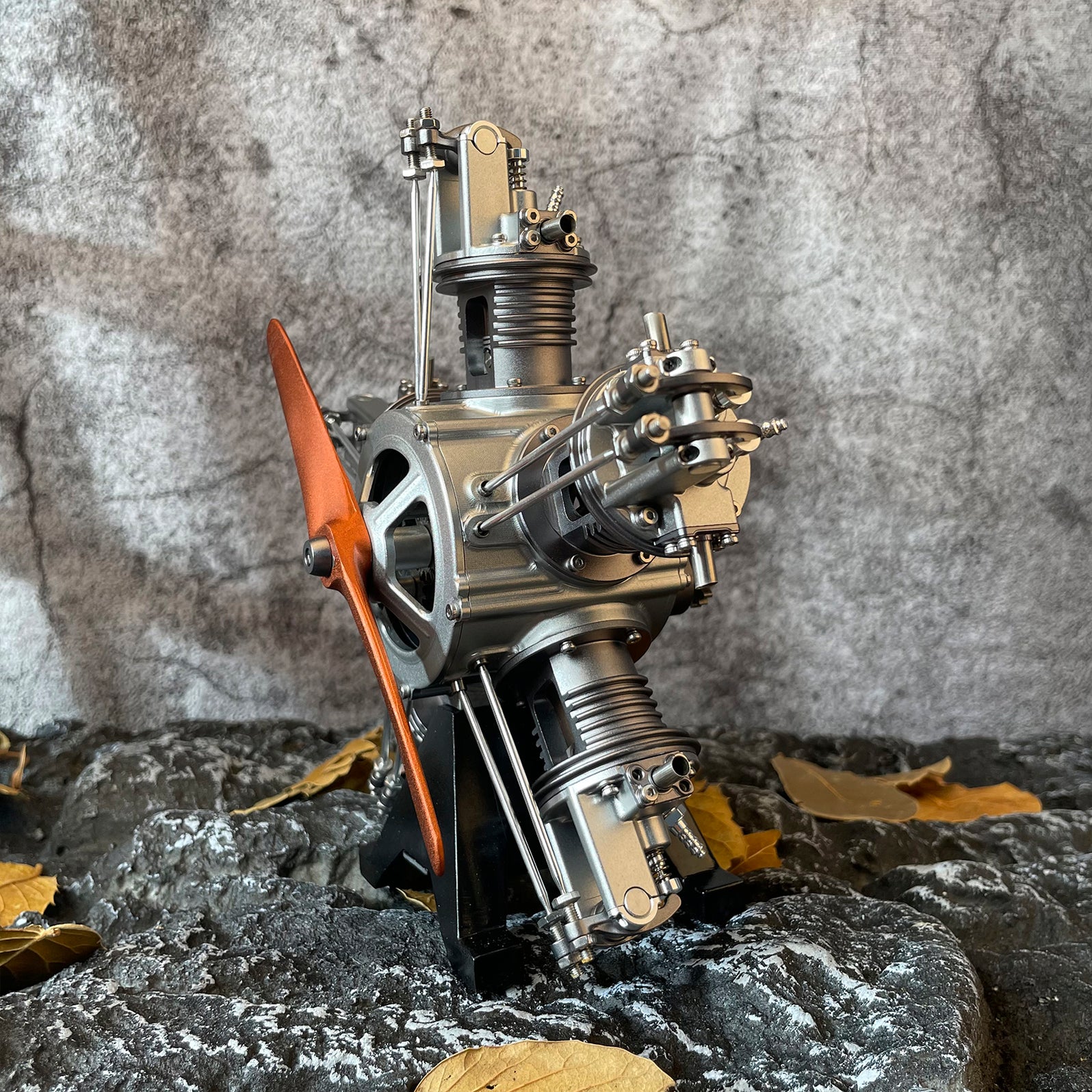 5 Cylinder Radial Engine Model Kit that Works - Build Your Own Radial ...