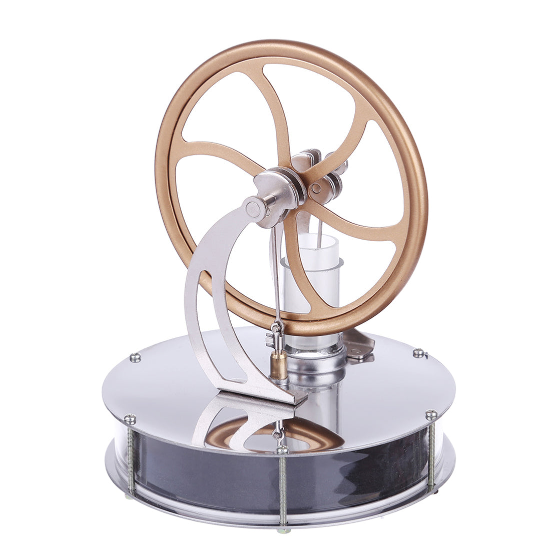 LTD Low Temperature Difference Stirling Engine Model Flywheel Heating ...