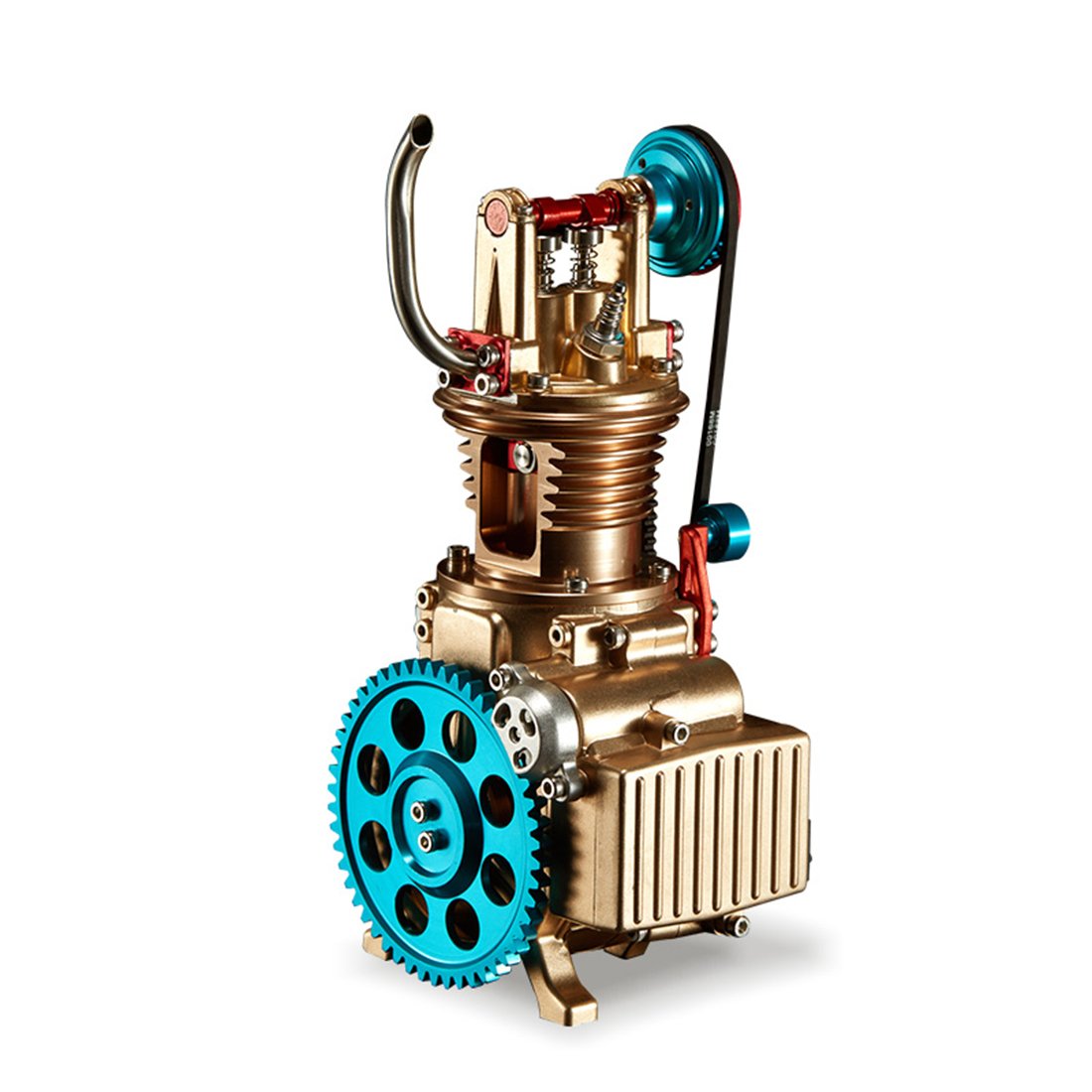 Car Engine Assembly Kit Single-cylinder Engine Build Kit Gift Toy ...