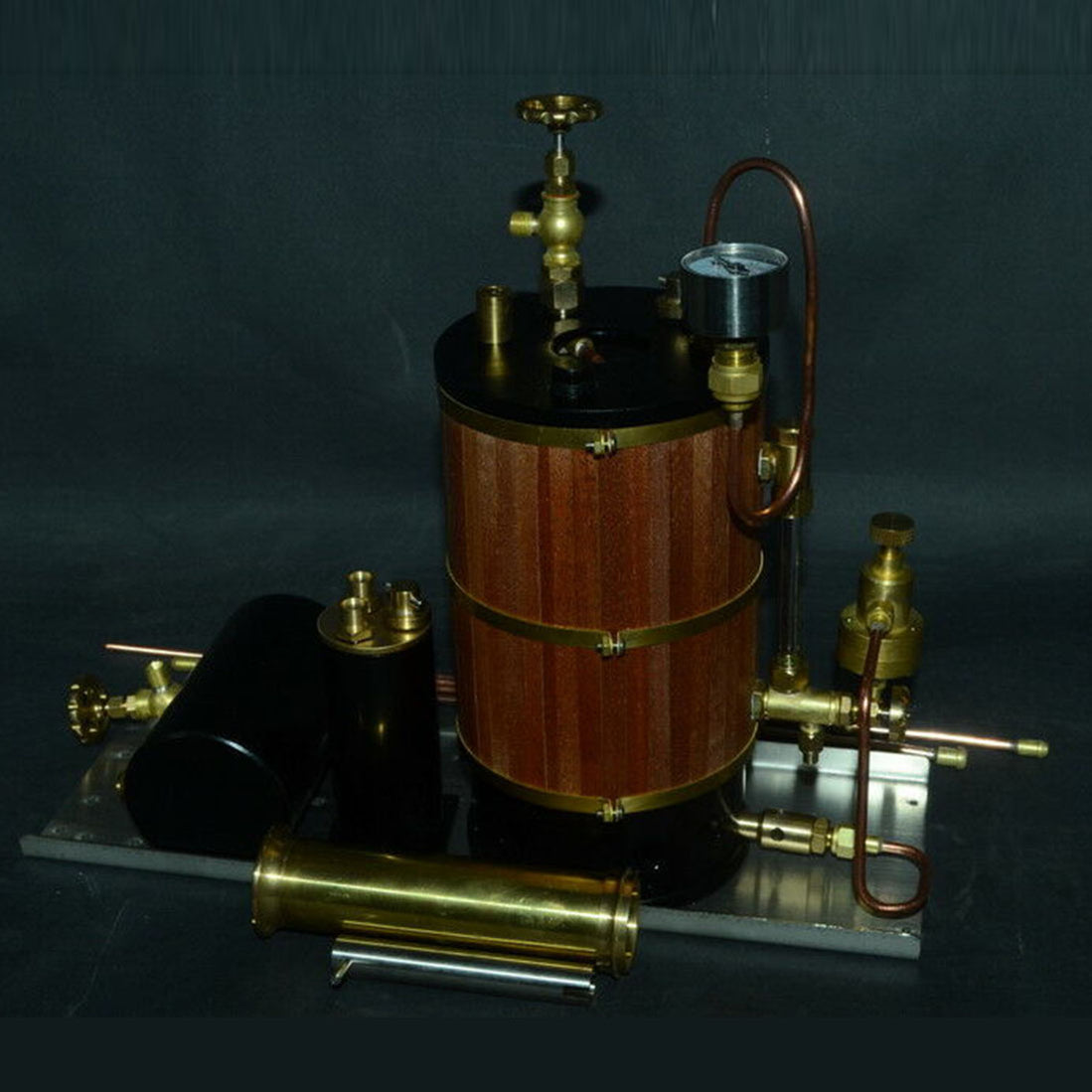 Vertical Boiler Steam Boiler Model for Steam Ship Engine Model - 230ml ...