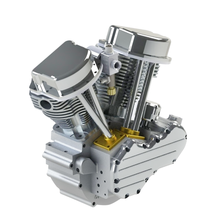 CISON FG-VT9 9cc V2 Engine V-Twin Dual Cylinder 4-Stroke Air-Cooled Ga ...