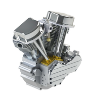 CISON FG-VT9 9cc V2 Engine V-Twin Dual Cylinder 4-Stroke Air-Cooled Ga ...